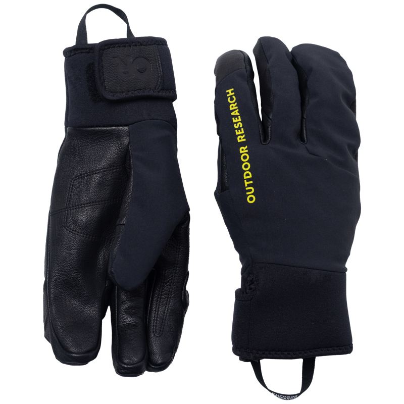 Outdoor Research Freewheel MTB 4-Finger Bike Gloves in Black